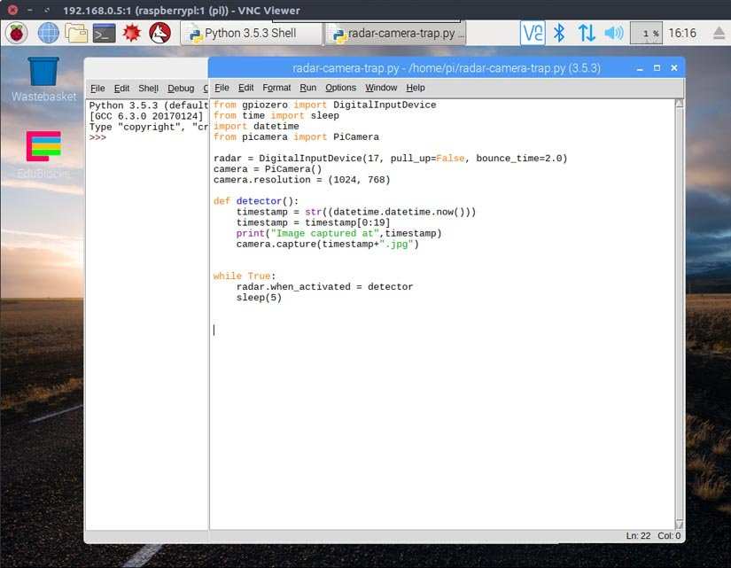 Using A Doppler Radar Sensor With The Raspberry Pi